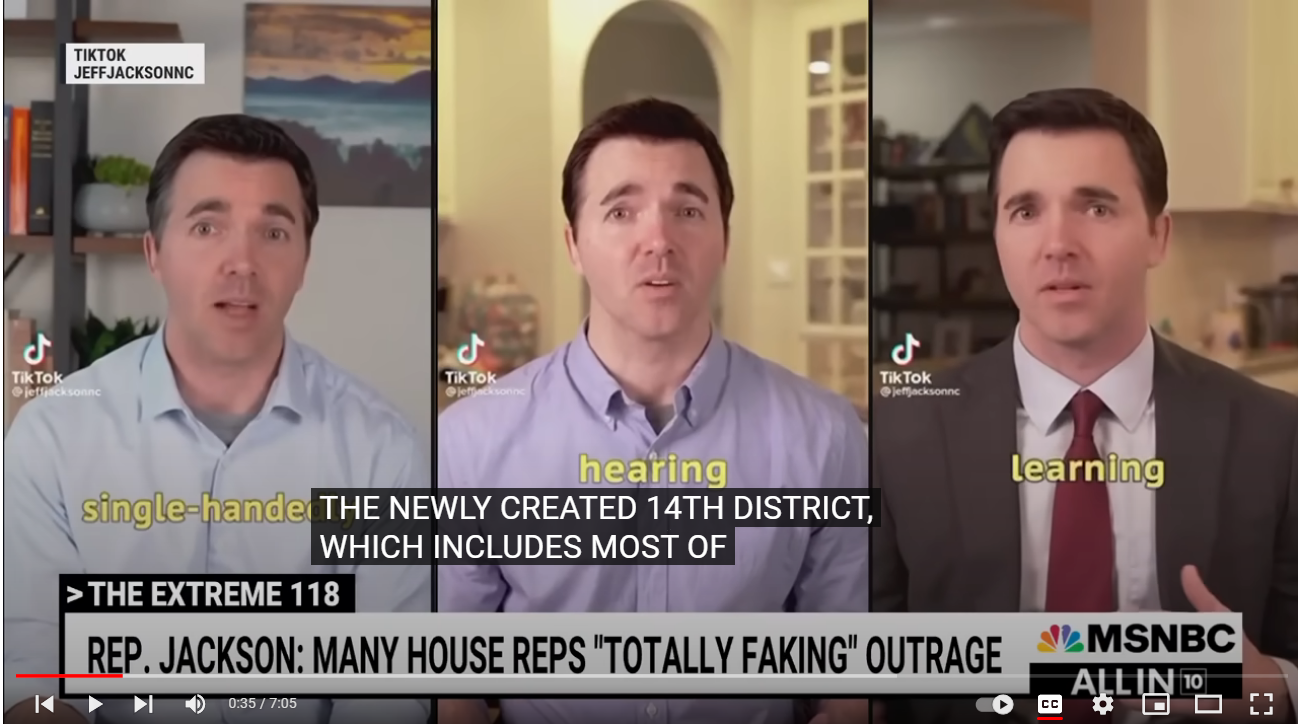 ‘The Anti-MTG’: How Rep. Jeff Jackson became TikTok’s most popular ...