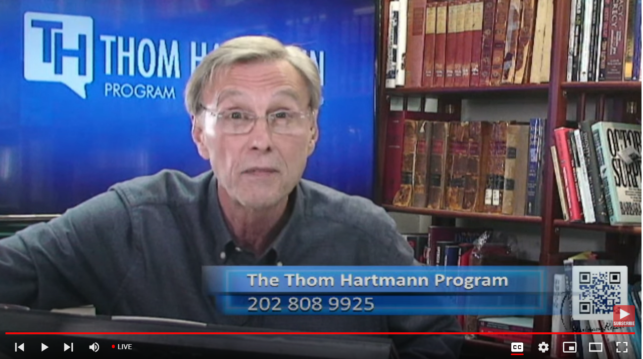 The Thom Hartmann Program Live (05/4/2023) – Elephants in our Rooms