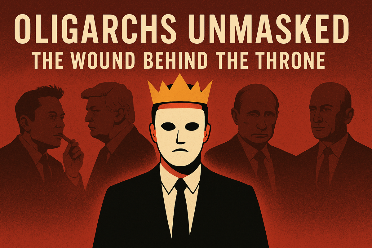 OLIGARCHS UNMASKED: THE WOUND BEHIND THE THRONE – Elephants in our Rooms